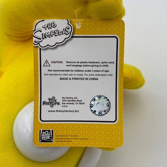 toy factory | Toys | The Simpsons Bart Simpson Plush Swimming With ...